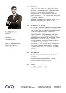 AVQ Legal — CV_AVQ_JRF_ES